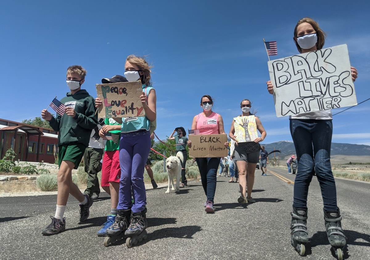 Black Lives Matter Rally in Baker, Nevada – Sierra Nevada Ally