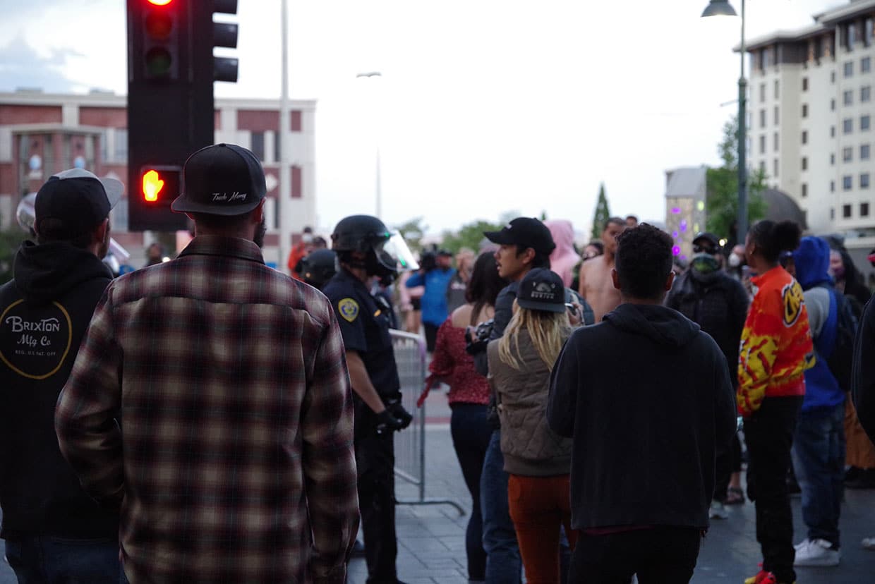 Reno Protest Descends into Chaos - images and audio montage – Sierra ...