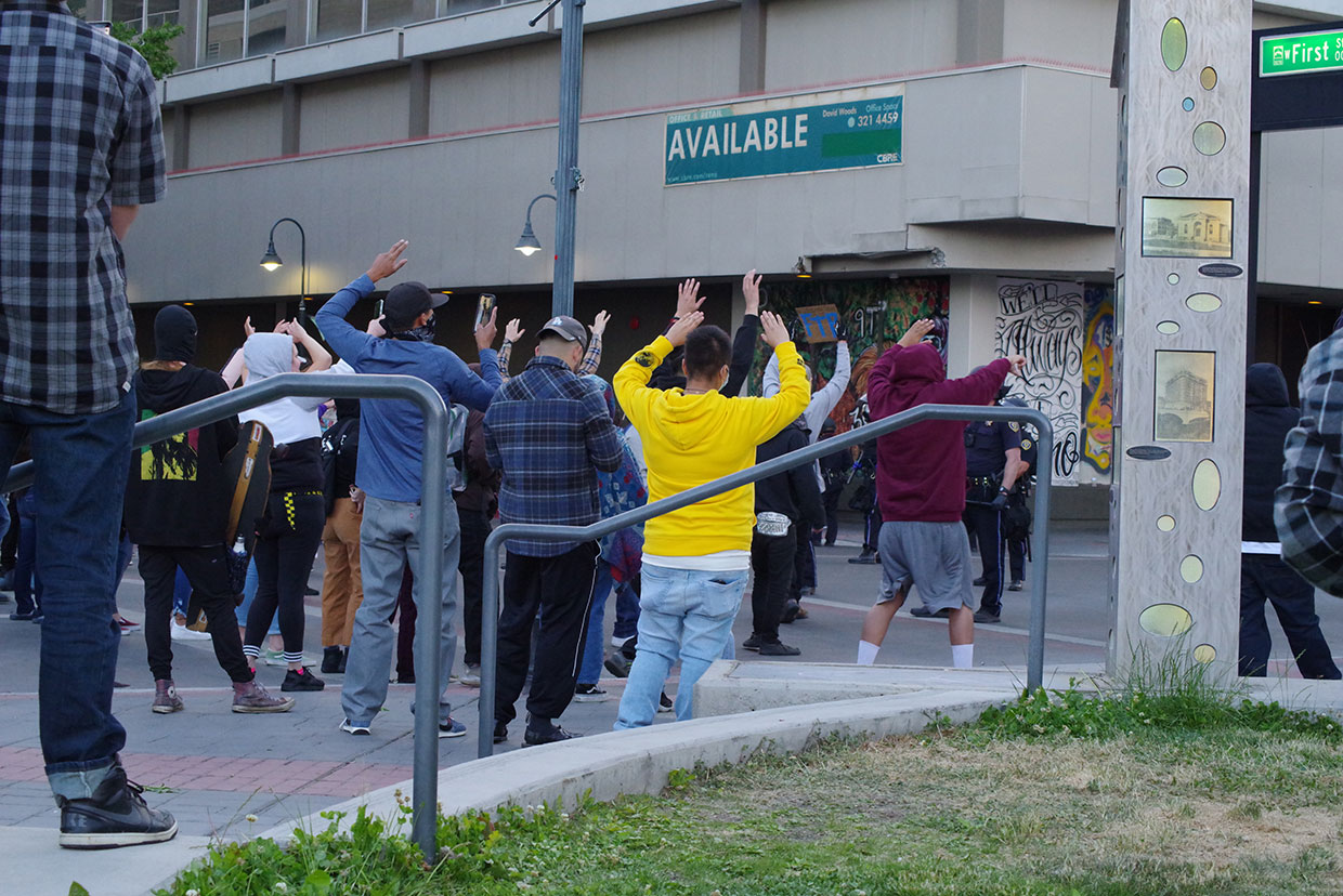 Reno Protest Descends into Chaos - images and audio montage – Sierra ...