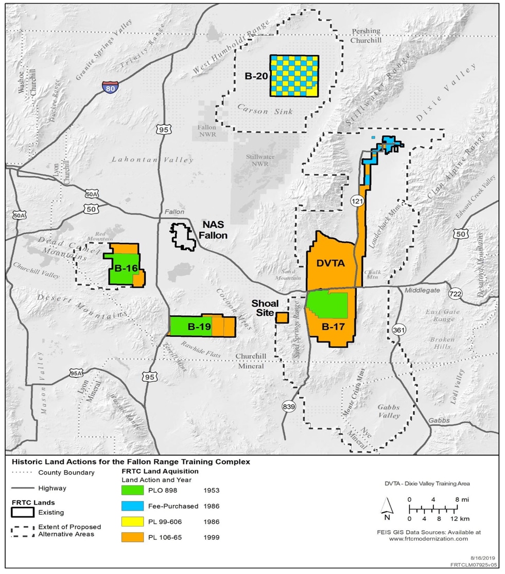 Fallon Naval Air Station proposed expansion Record of Decision ready to ...