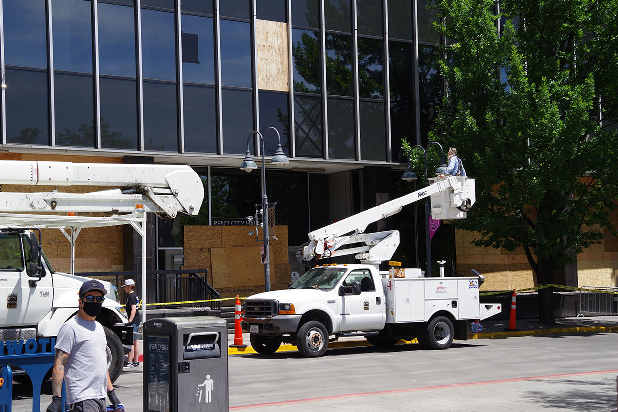 Reno Mayor, Nevada Governor address rioting and outside agitators ...
