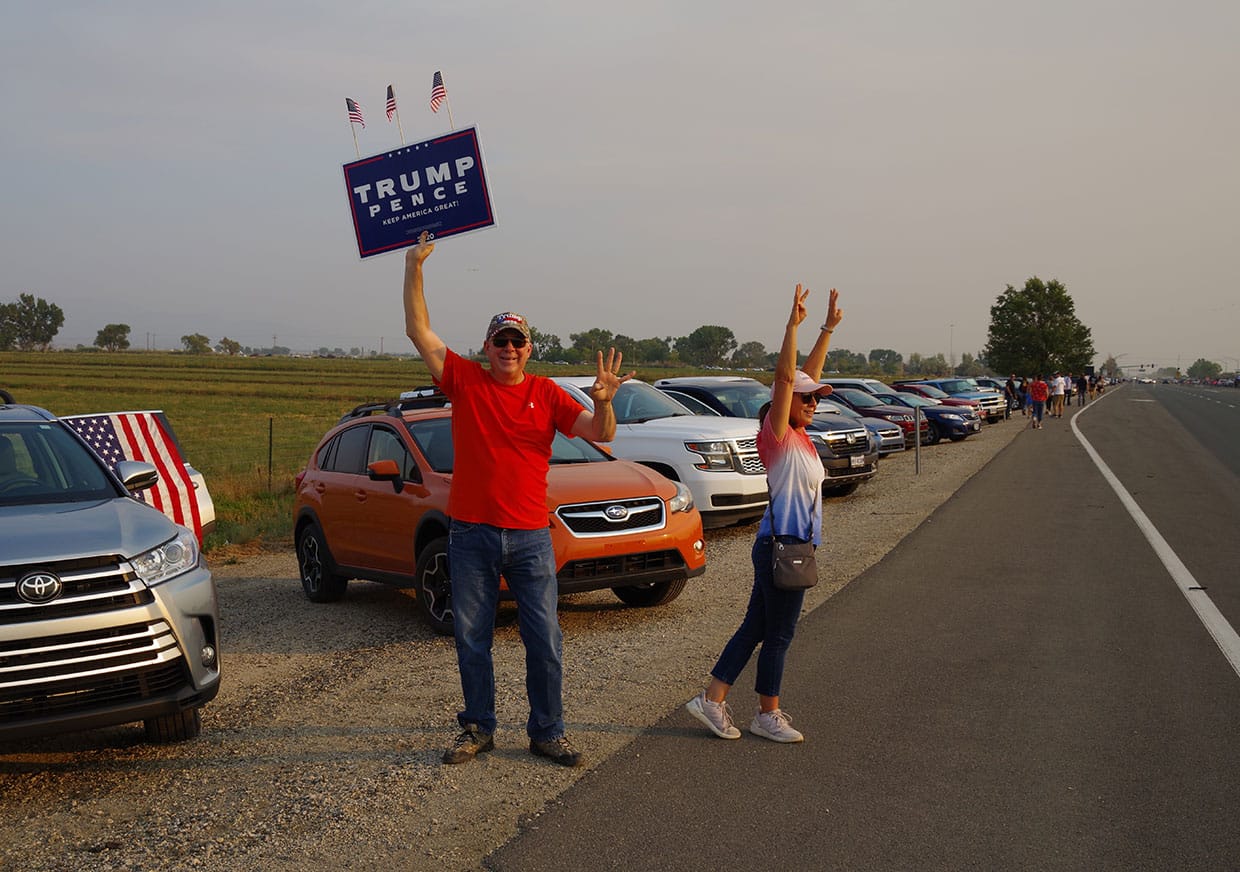 President Trump rallies the faithful in Minden, Nevada – Sierra Nevada Ally