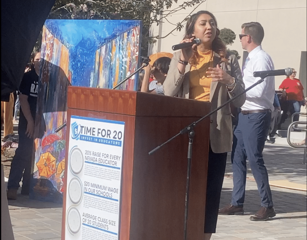 Nevada educators call on lawmakers to increase teacher pay, reduce ...